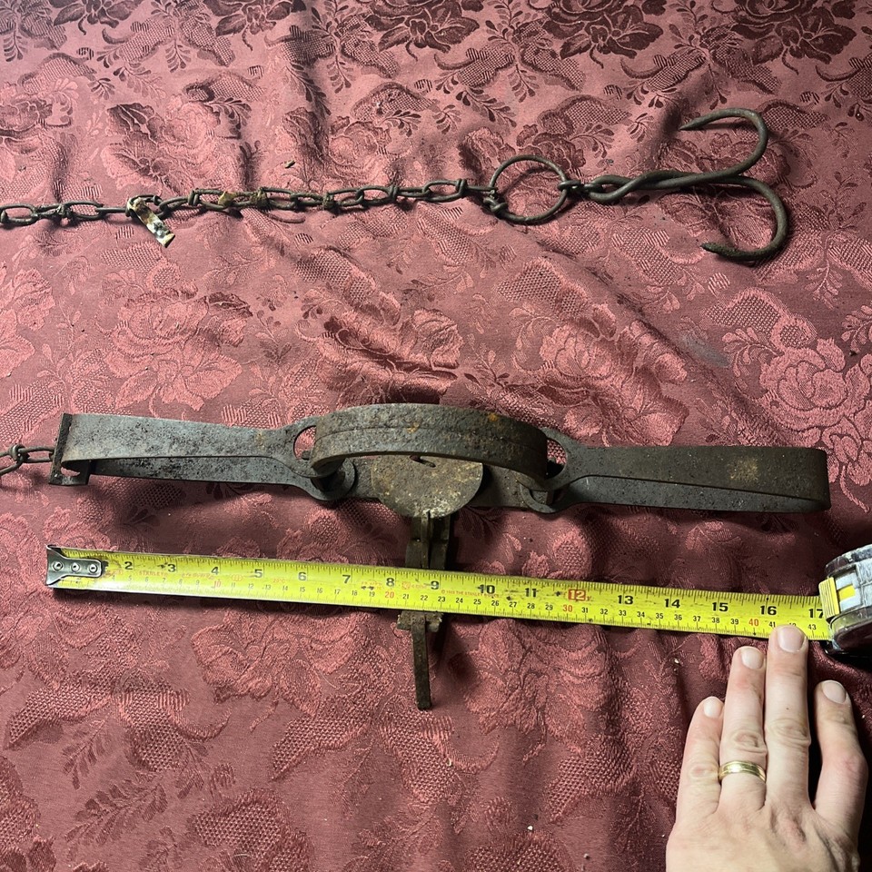 Vintage Victor Oneida Community Single long Spring Double Jaw Traps + 2 ...