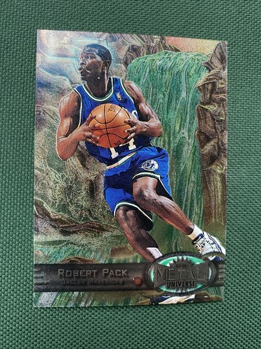 1997 Metal Universe ROBERT PACK Basketball card #91 DALLAS MAVERICKS ...