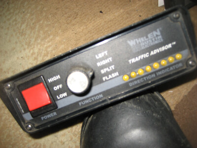 Whelen Traffic Advisor controller Lightbar amber TACTRL1 | eBay