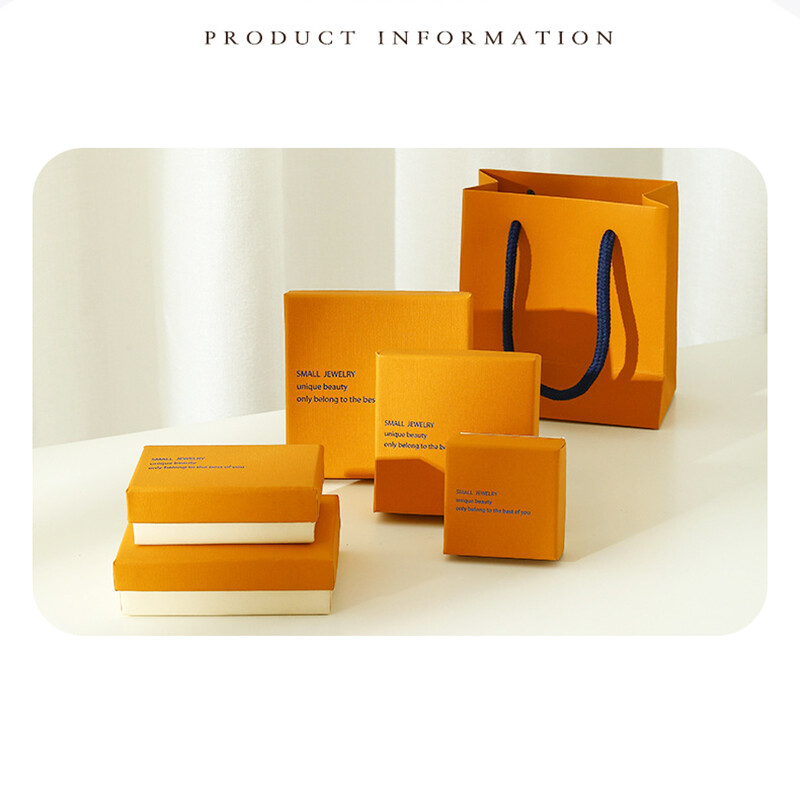 Royal Jewelry Box Paper Gift Box Storage for Ring Earring Necklace ...