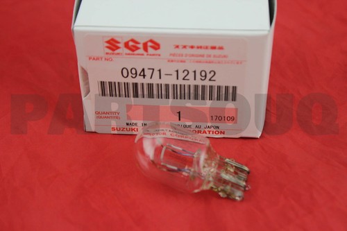 0947112192 Genuine Suzuki BULB (12V, 21/5W) 09471-12192 | eBay