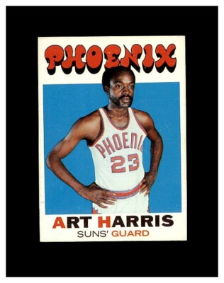 1971-72 TOPPS BASKETBALL CARD PHOENIX SUNS #32 ART HARRIS NR.MINT/MINT ...