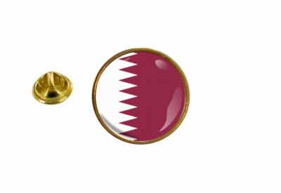 pins pin badge pin's drapeau qatar qatari rond cocarde | eBay