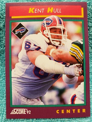 1992 SCORE KENT HULL #167 BUFFALO BILLS | eBay