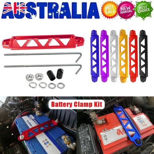 Aluminum Battery Fixed Bracket Battery Retaining Clamp Tie Down Holder ...