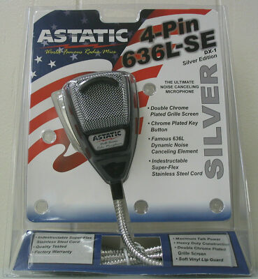ASTATIC 636L-SE Silver Edition 8-pin For YAESU FT-767GX Ham Radio ...