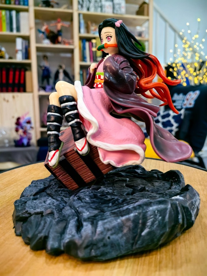 Demon Slayer Nezuko Kamado Figure Anime Gift Toy Gift 25cm *SUPER CUTE ...