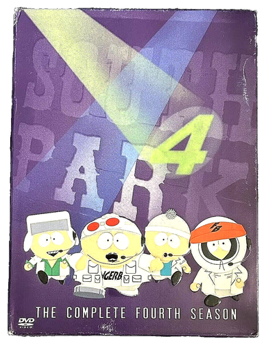 South Park: The Complete Fourth Season (DVD 2004 3-Disc Set Checkpoint ...