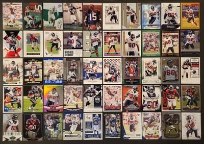 Lot of 50 Different ANDRE JOHNSON Football Cards HOF 2003-2023 FB2094 ...