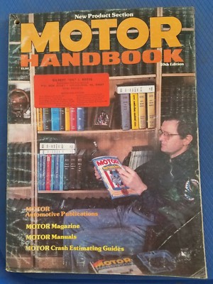 MOTOR Handbook - 59th Edition - 1982 H | eBay