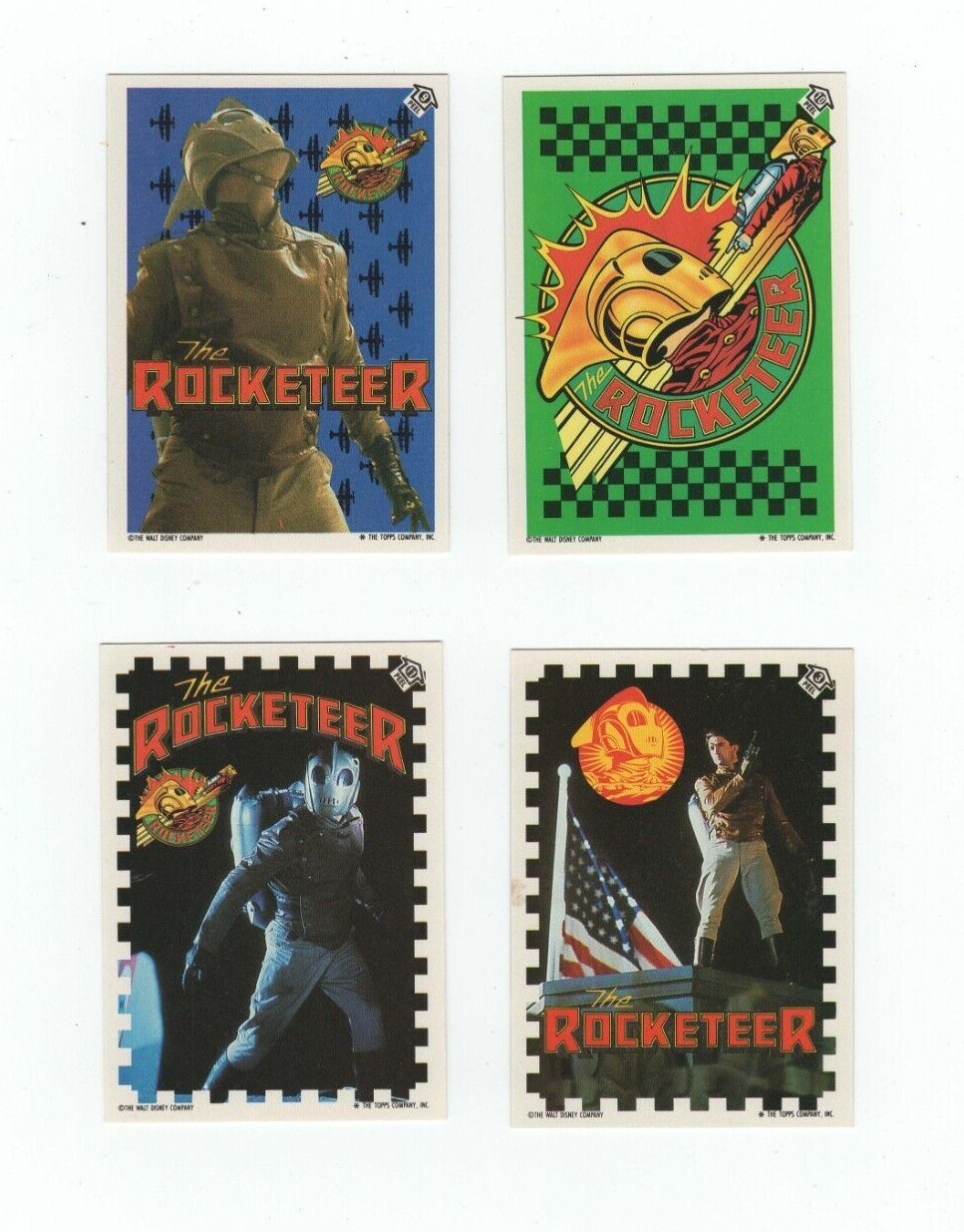 The Rocketeer Trading Cards - Printable Cards