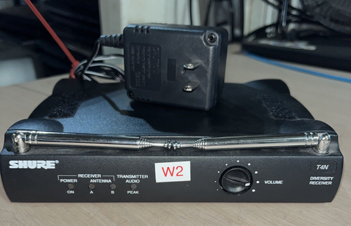 SHURE T4N WIRELESS DIVERSITY RECEIVER | eBay