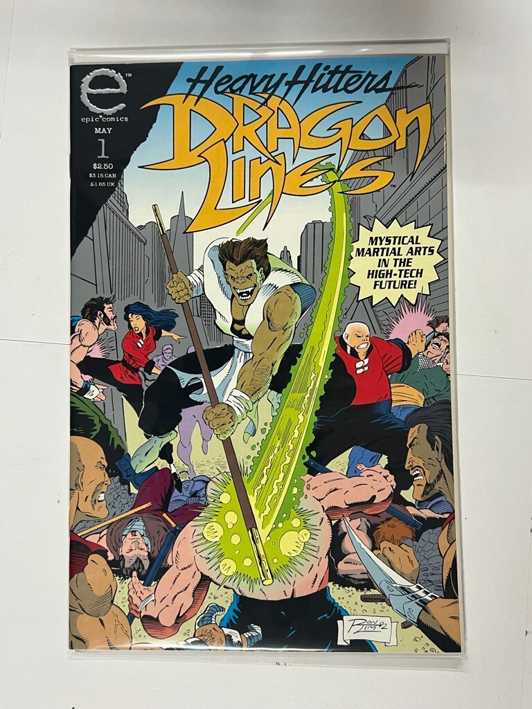 HEAVY HITTERS DRAGON LINES #1 EPIC COMICS 1993 | Combined Shipping B&B ...