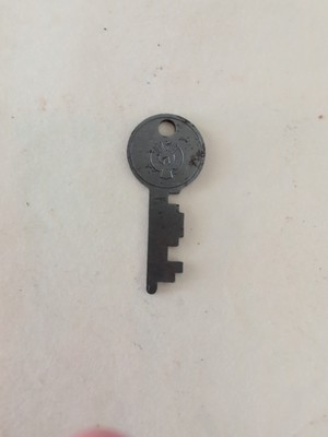 Flat Steel Eagle Lock Key. Steamer. | eBay