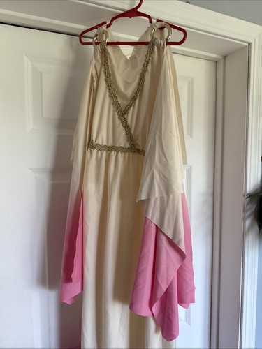 Greek Goddess Halloween Costume Girl's Size Large Pink | eBay