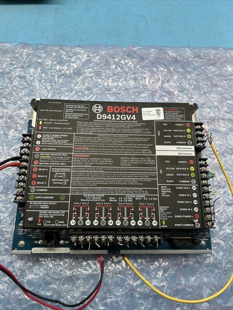 Bosch D9412GV4 Control Panel for sale online | eBay