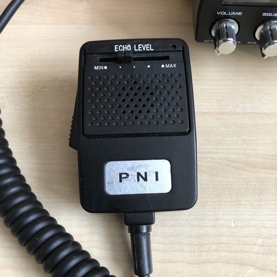 VINTAGE MAXCOM 20E WITH ECHO MIC+BLUE DISPLAY-SERVICED TIDY CONDITION ...