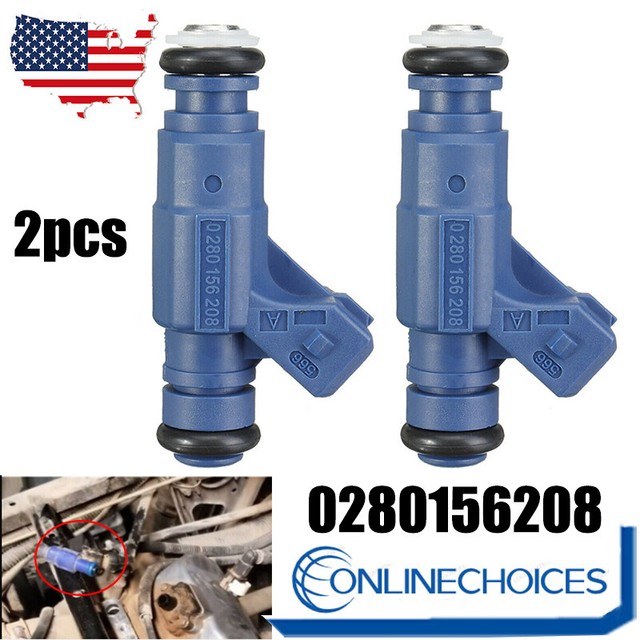 2x Fuel Injectors For Polaris Ranger EFI 700 RZR Sportsman X2 700 800 ...