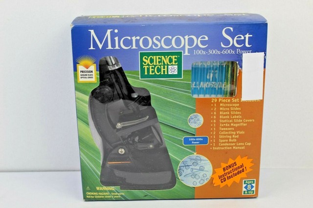 Science Tech Microscope Set 100x 300x 600x for sale online | eBay