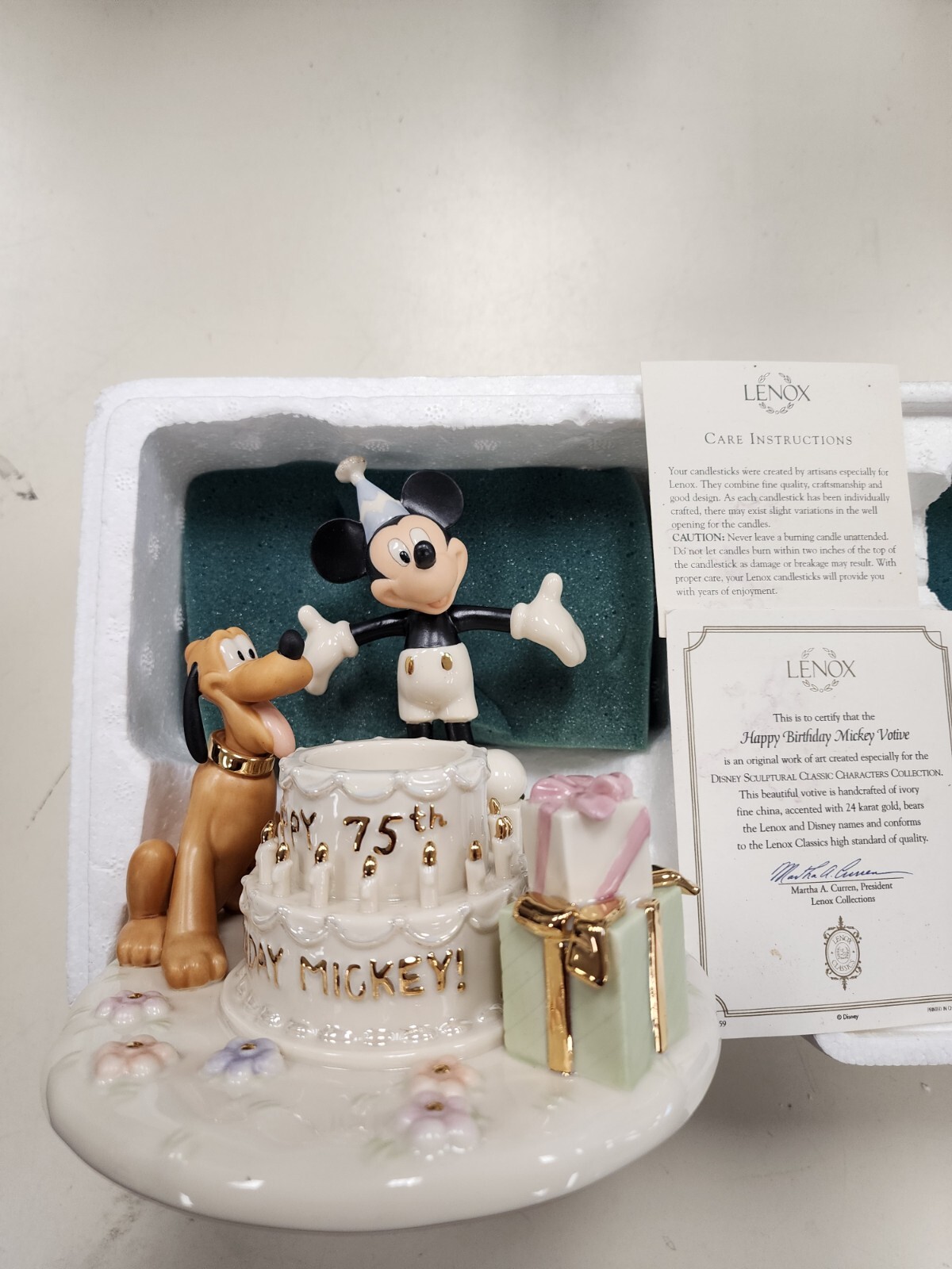 Lenox collection showcase Disney figurines lot | eBay