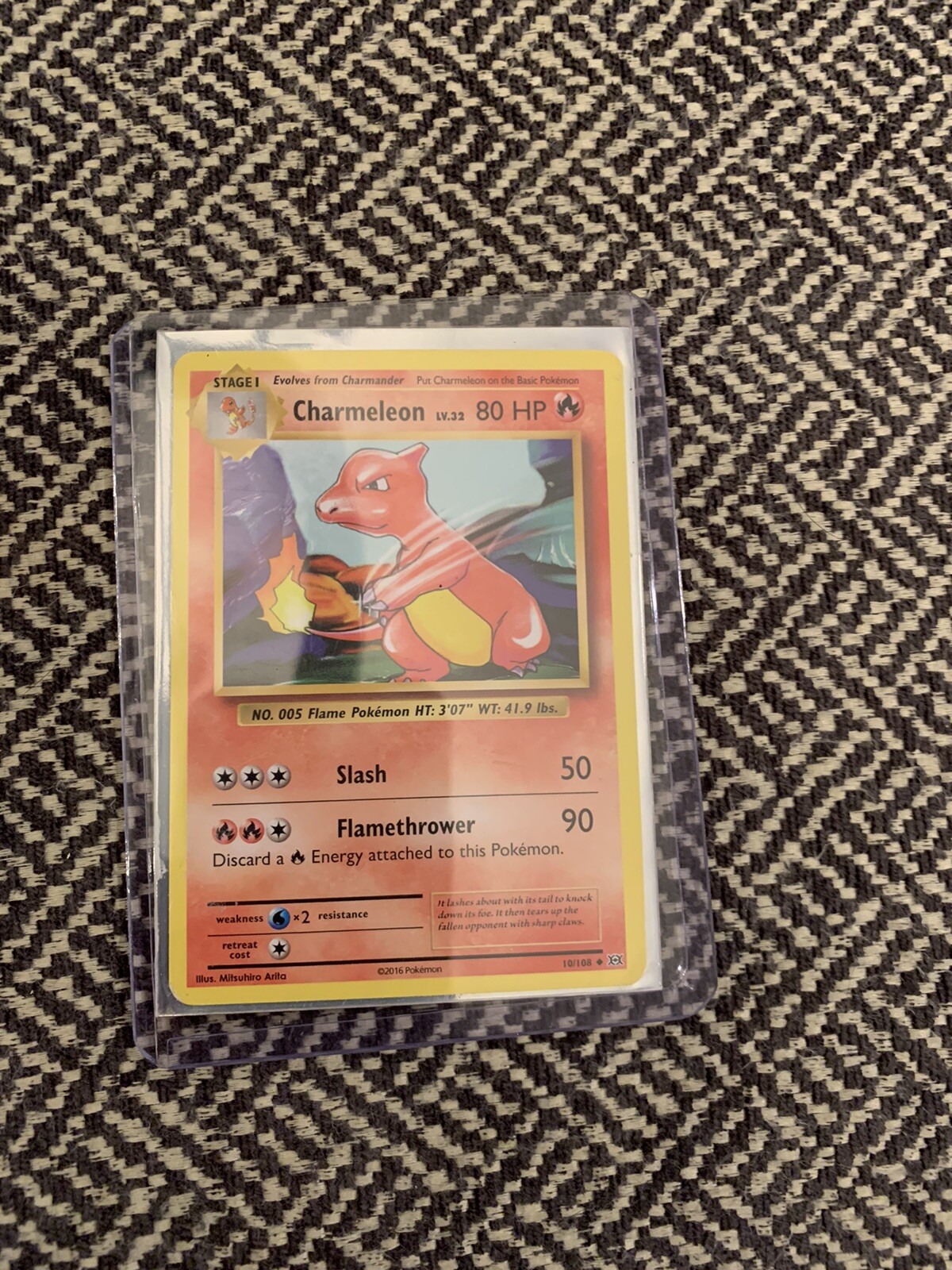 Charmeleon 10/108 - NM - 2016 - English Base Set Pokemon Card | eBay