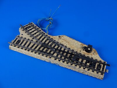 MARKLIN H0 - 3601 MWR 5119 - Right Straight Switch - M Track (02 ...