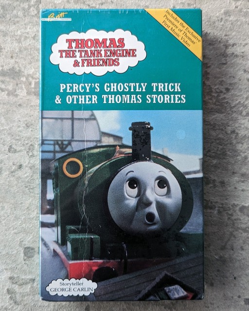 Thomas The Tank Engine & Friends Percy's Ghostly Trick RARE VHS 1994 ...