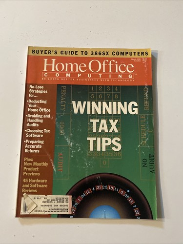 1990 March Home Office Magazine Winning Tax Tips (CP90) | eBay