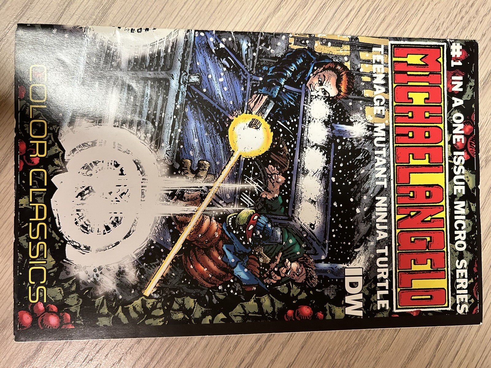 TMNT #1 Micro Series Color Classics Michelangelo Comic Book | eBay