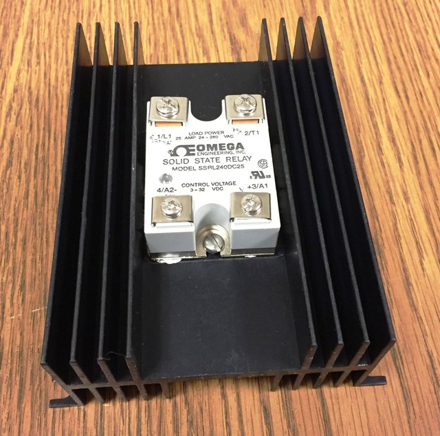 OMEGA Solid State Relay 25amp SSRL240DC25 for sale online | eBay