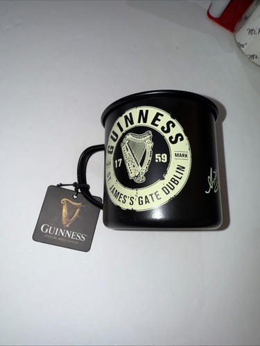 Guinness Metal Tin Coffee Irish Green Mug Collectors | eBay