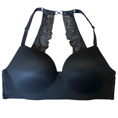 Victoria's Secret Incredible Bra 36C Black Padded No Wire Lace ...