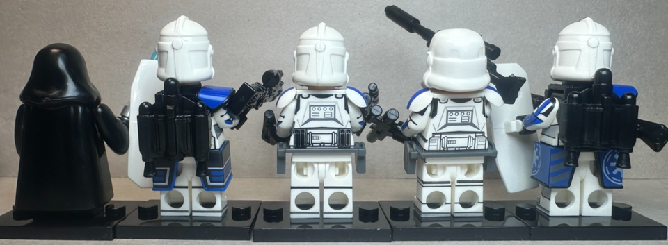 Custom Lego Clone Troopers Anakin's 501st Legion Minifigures 10 Pack ...