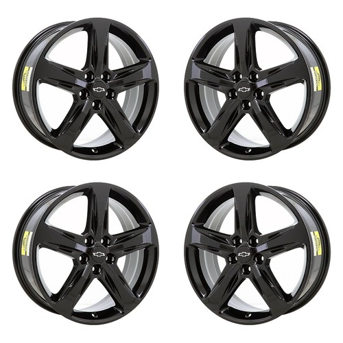 19" CHEVROLET EQUINOX GLOSS BLACK EXCHANGE WHEELS RIMS FACTORY OEM 5831 ...