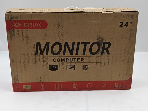 CRUA 24 Curved Gaming Monitor 24" 1920 x 1080 100Hz 5ms VA LED CR240CM ...
