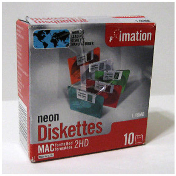 IMATION 2HD DISKETTES 1.40MB DISKETTES BOX OF 9 for sale online | eBay
