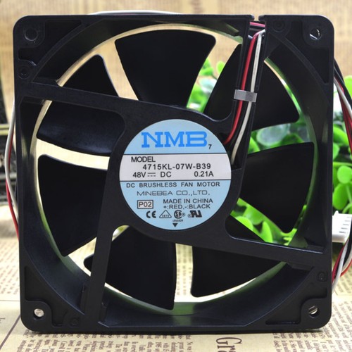NMB 12038 0.21A 4715KL-07W-B39 4-Wire Inverter Chassis Cooling ...