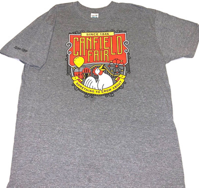 Canfield Ohio County Fair Something To Crow About Since 1846 T-Shirt ...