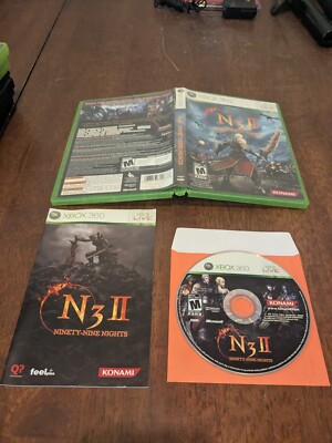 Ninety-Nine Nights 2, N3-II (Microsoft Xbox 360, 2010) Complete ...
