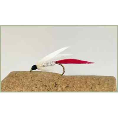 White Miller Trout or Grayling Flies 6 pack Choice of sizes, Best Wet ...