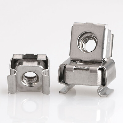 Cage Nuts M4-M8 Square Floating Cassette Nut Mounting Server Rack 201 ...