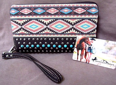 Native american style wallet made by Montana West - Navajo Weave ...