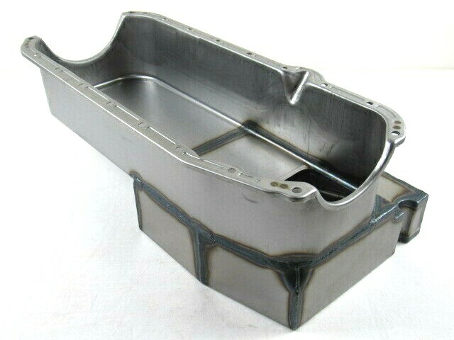 1955-79 Small Block Chevy 327 350 383 Racing Oil Pan 6qt Raw Finish ...
