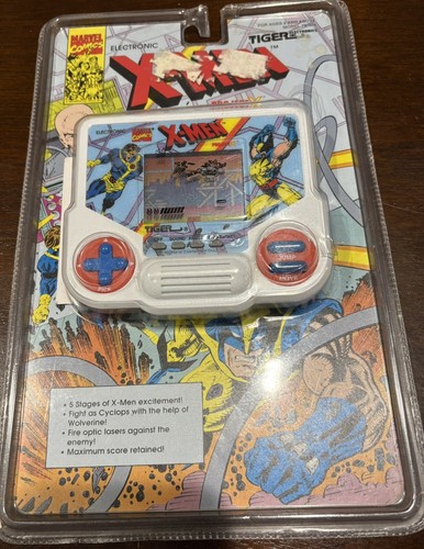 Vintage 1993 Marvel X-Men Tiger Electronics Handheld Video Game Tested ...