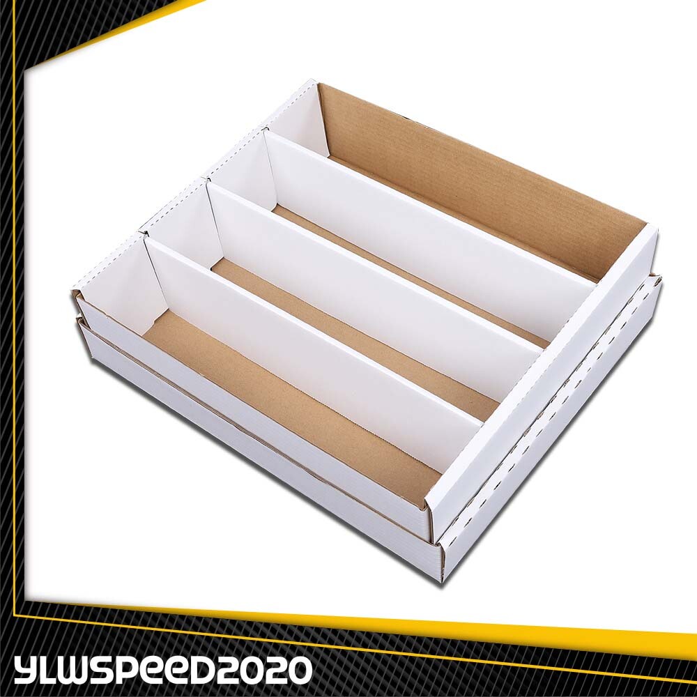 3200 Count 4Row Slab Storage Box Corrugated Cardboard Trading Card ...