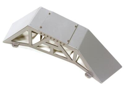 Realistic Heavy-Duty Metal Display Ramp 300x75x80mm for 1/10 Scale Off ...