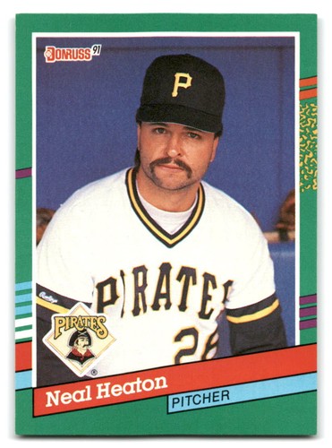Neal Heaton 1991 Donruss #475 Pittsburgh Pirates BASEBALL | eBay