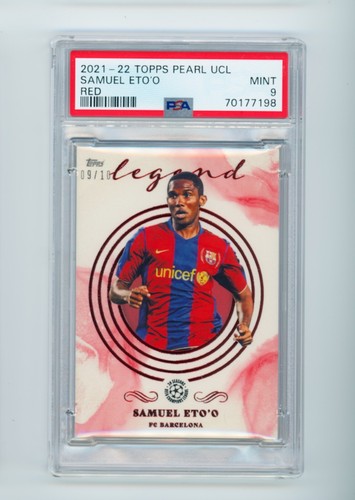 2021-22 Topps Pearl - Legend Samuel Eto'o Red /10 for sale online | eBay