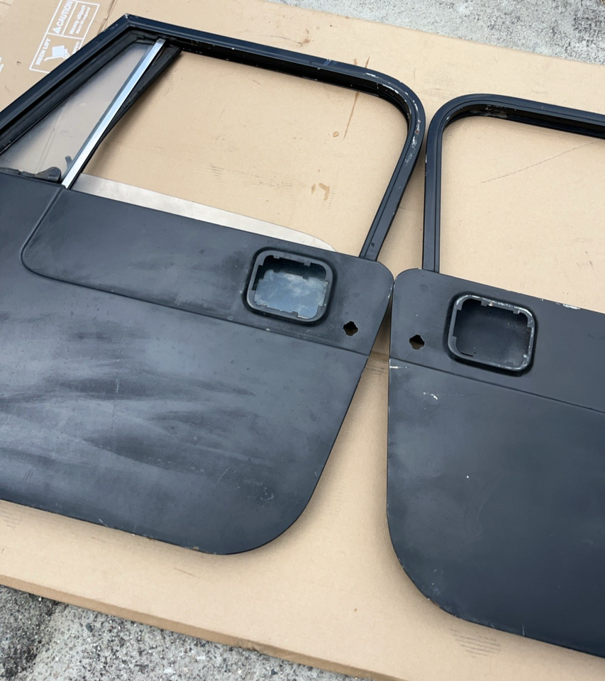 Primed FULL HARD DOORS Shells 87-95 Jeep Wrangler YJ 76-86 CJ7 | eBay