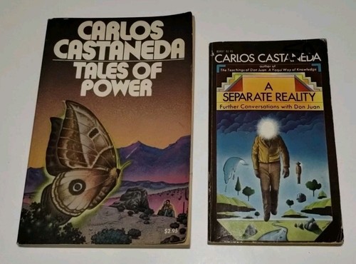 Lot of 2 Carlos Castaneda - PB Tales of Power, Separate Reality ...